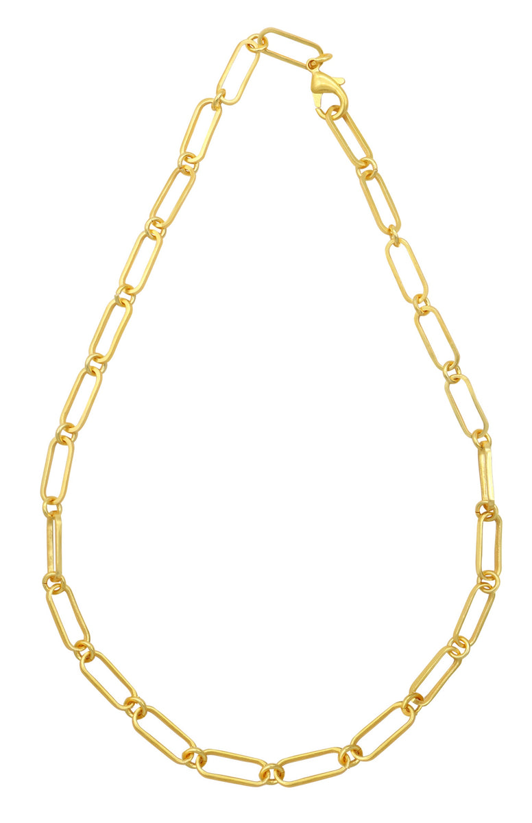 Rectangular Chain Link Necklace – cloud9design